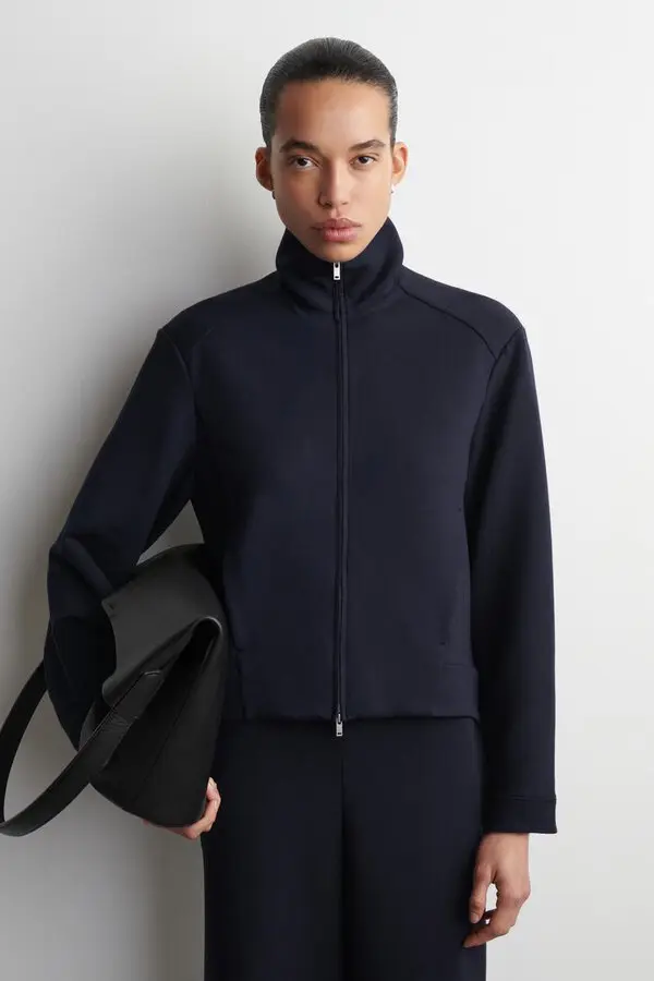 Cos Scuba Track Jacket - Navy