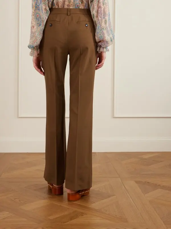 Etro Wool-blend Flared Pants