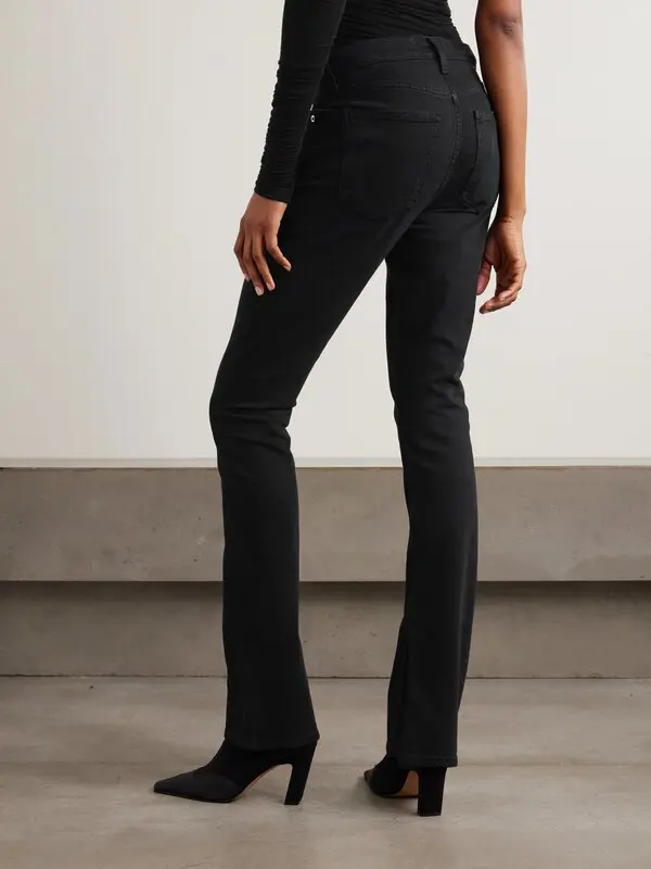 AGOLDE Ingram Split High-rise Flared Jeans