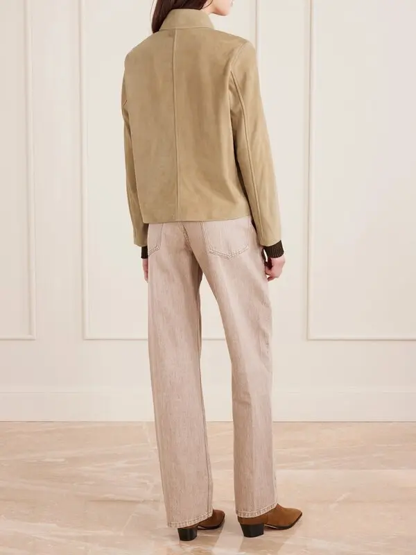 Nour Hammour Louise Suede Jacket