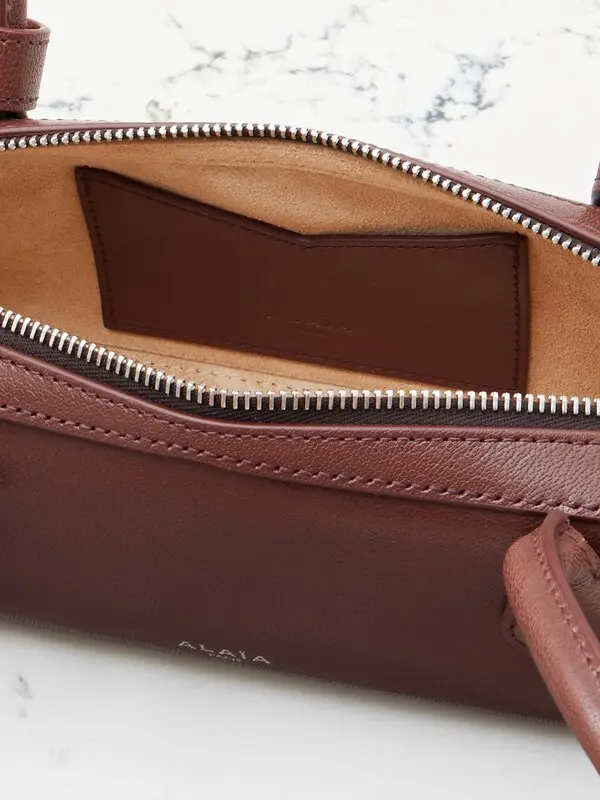 Alaïa Le Teckel Small Leather Shoulder Bag