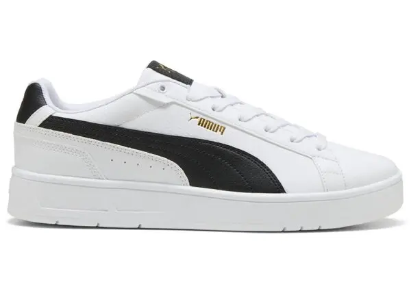 PUMA Court Classic Sneakers - Puma Black/puma White/puma Gold