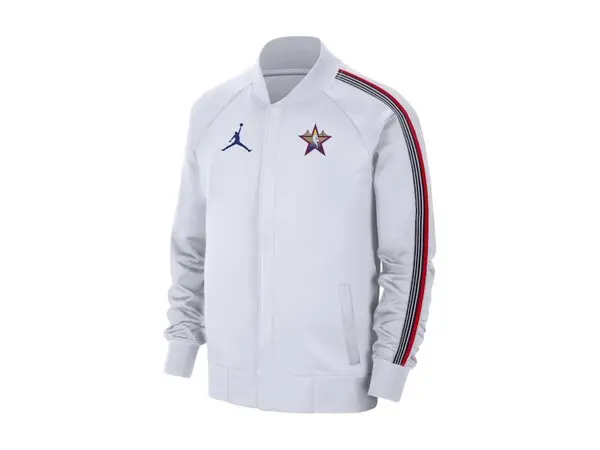 Mitchell & Ness X Nba 2025 Allstar Game Jordan Authentic On Court Fullsnap Game Jacket