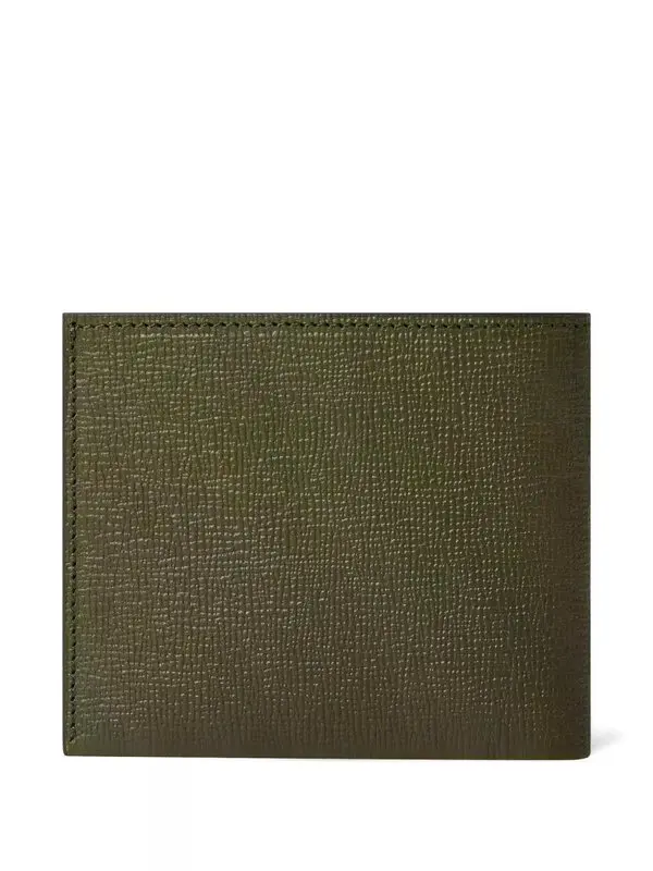 Paul Smith Floral Street Leather Cardholder - Green