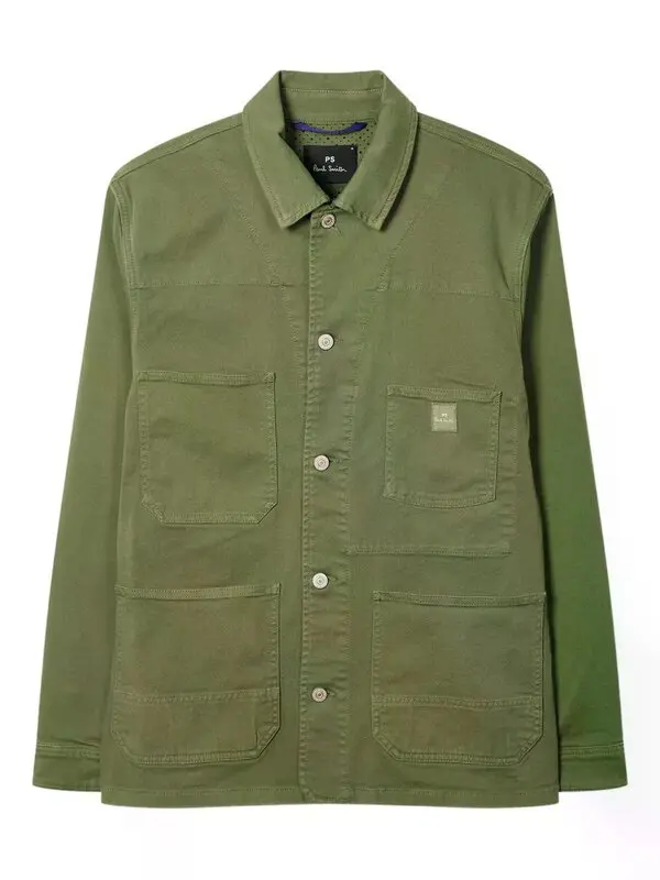 Paul Smith Logo-patch Shirt Jacket