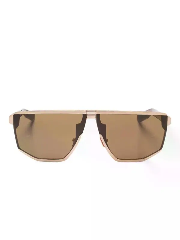 MOVITRA Geometric-frame Sunglasses - Gold