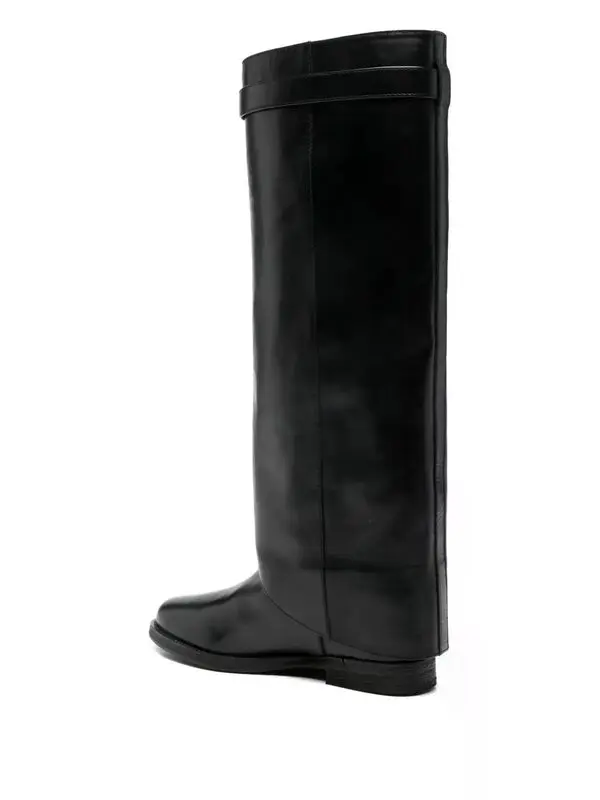 VIA ROMA 15 Buckle Strap Boots