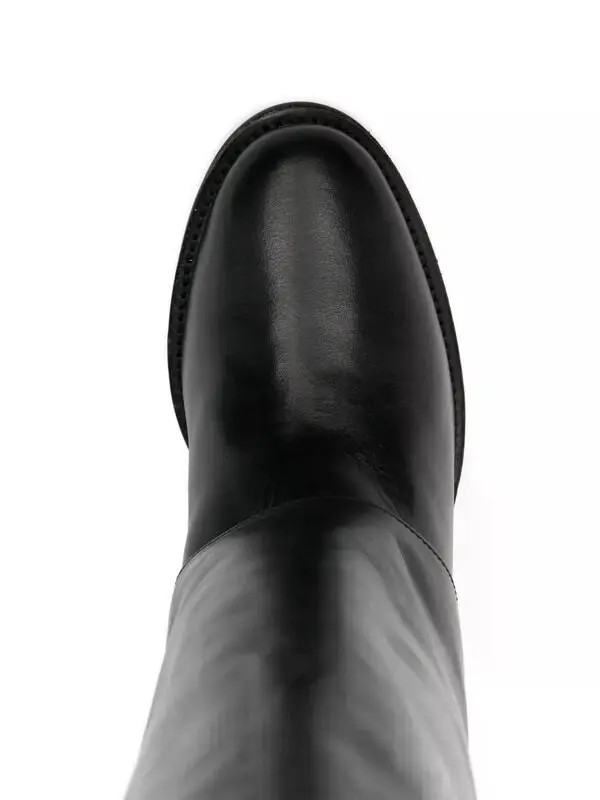 VIA ROMA 15 Buckle Strap Boots