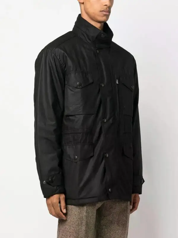 Barbour Sapper Wax-finish Jacket - Black