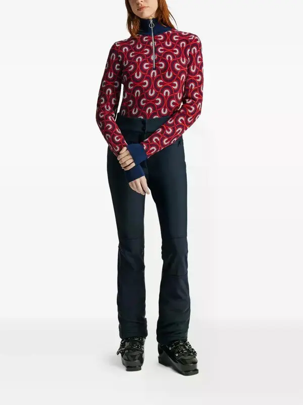 Fusalp Half-zip Sweater - Red