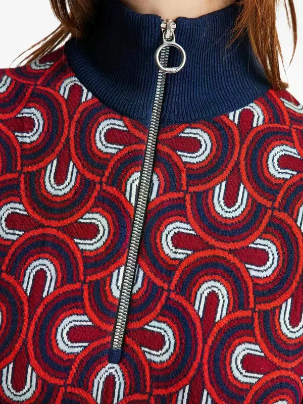 Fusalp Half-zip Sweater - Red