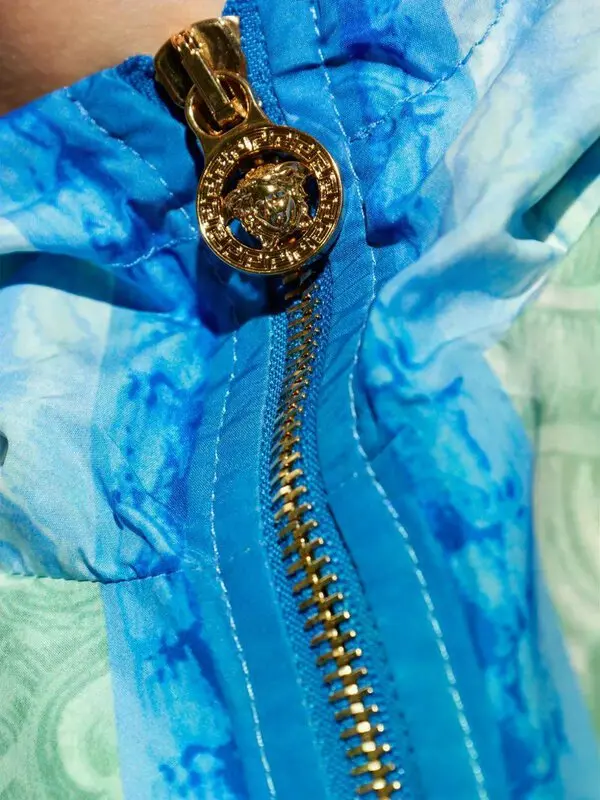 Versace Medusa Logo Zip-fastening Jacket