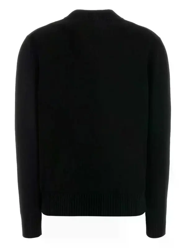 Givenchy Logo-embroidered Sweater - Black