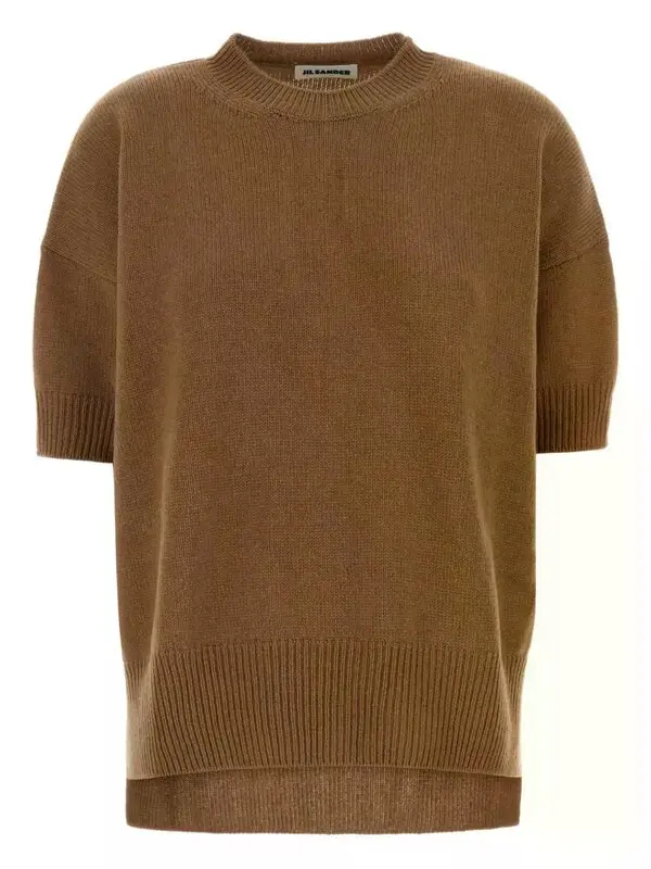 JIL SANDER Cashmere Sweater - Brown