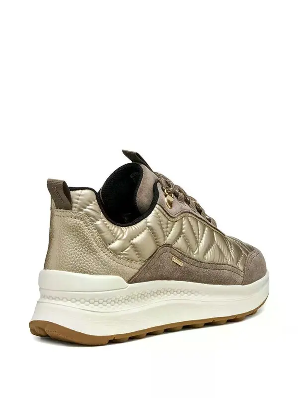 Geox Quilted Lace-up Sneakers