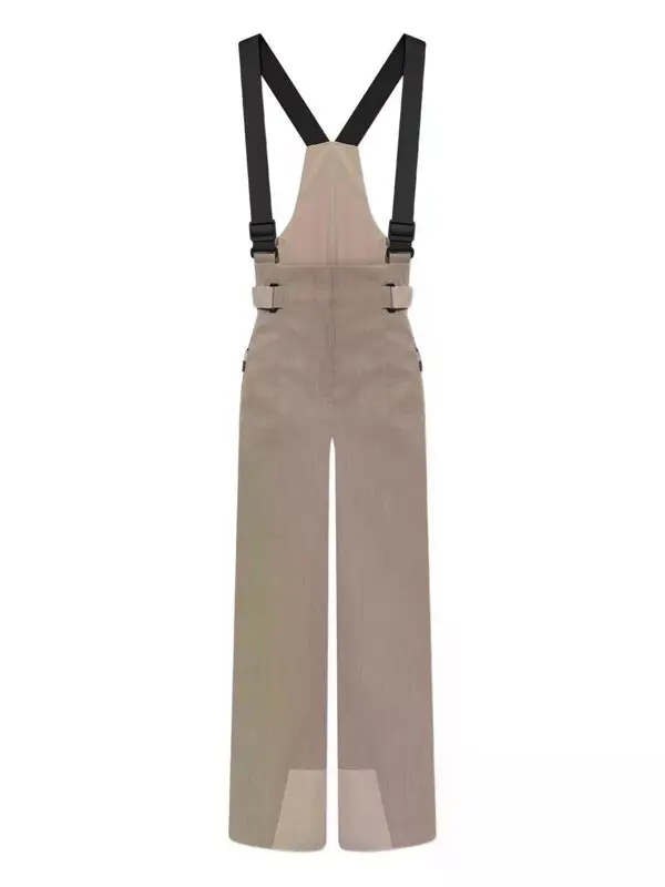 Sease Aoraki Suspenders Ski Trousers - Brown