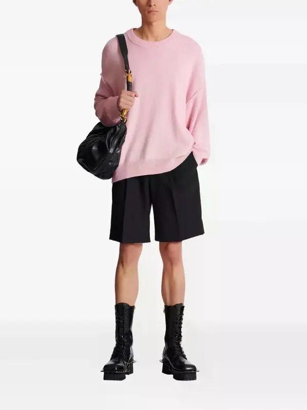 Balmain Crew-neck Cashmere Sweater