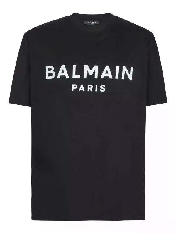 Balmain Logo-print T-shirt - Black