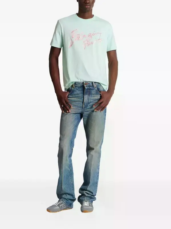 Balmain Printed Cotton T-shirt