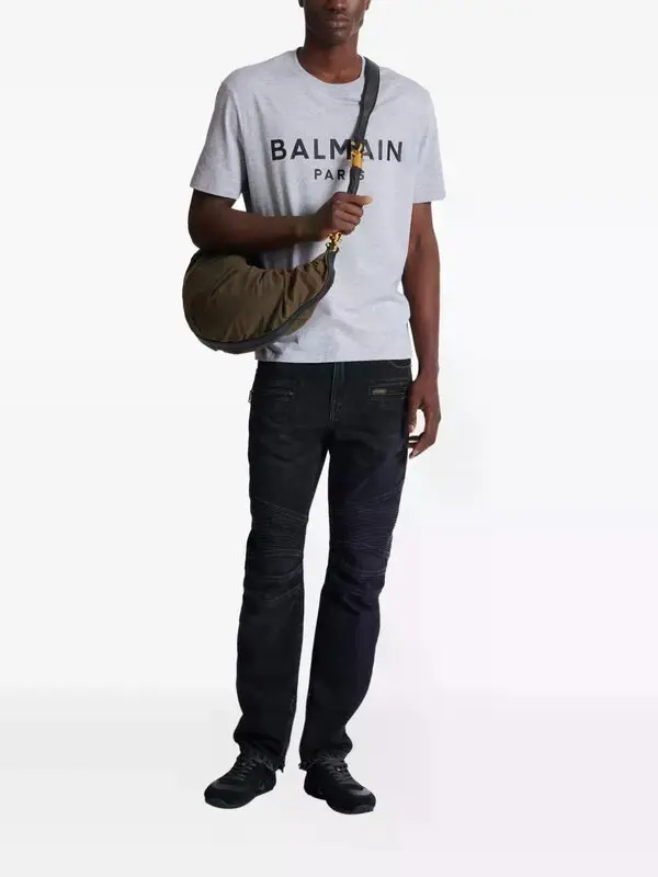 Balmain Printed Cotton T-shirt