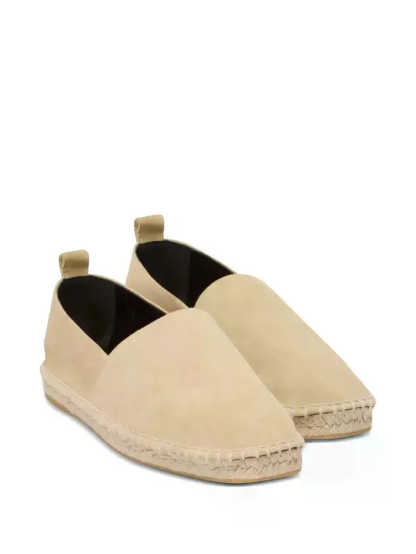 Balmain Suede Logo Espadrilles