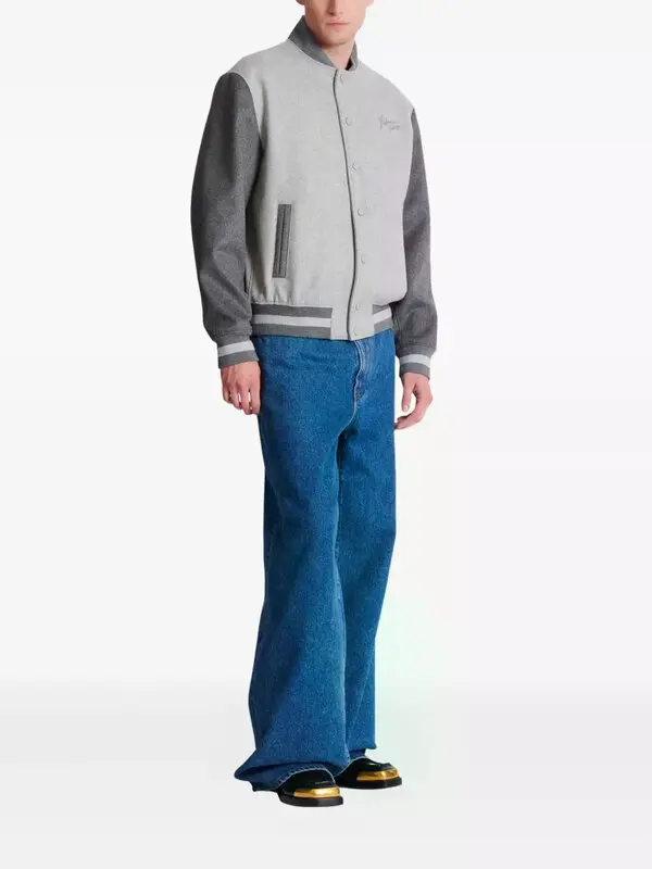 Balmain Button-down Bomber Jacket