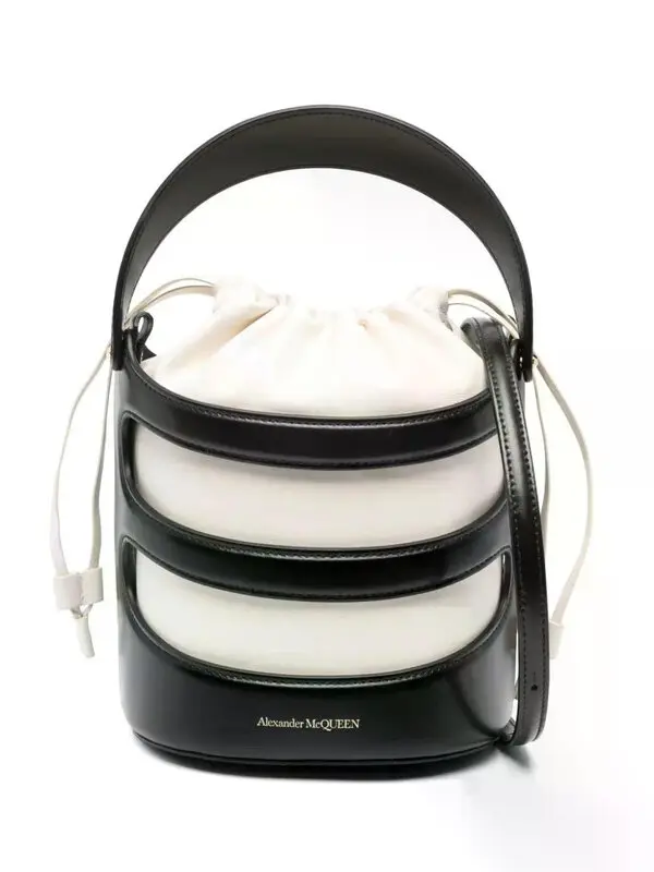 Alexander McQueen The Rise Bucket Bag - Neutrals