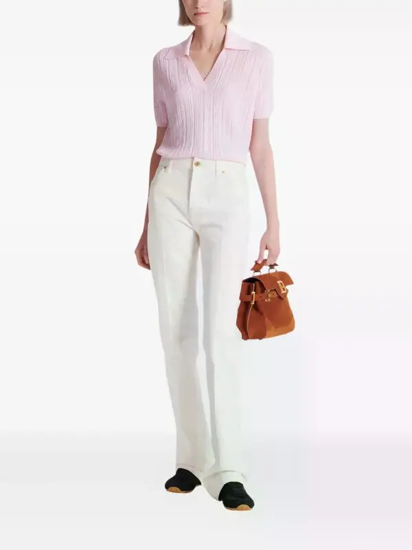 Balmain Flared-leg Jeans - White