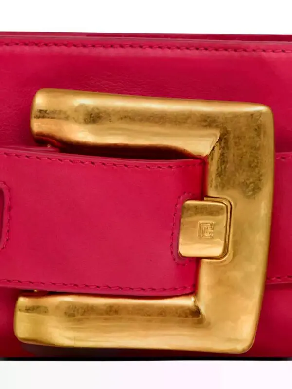 Balmain Anthem Leather Shoulder Bag