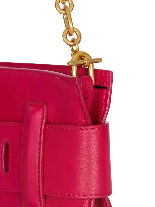 Balmain Anthem Leather Shoulder Bag