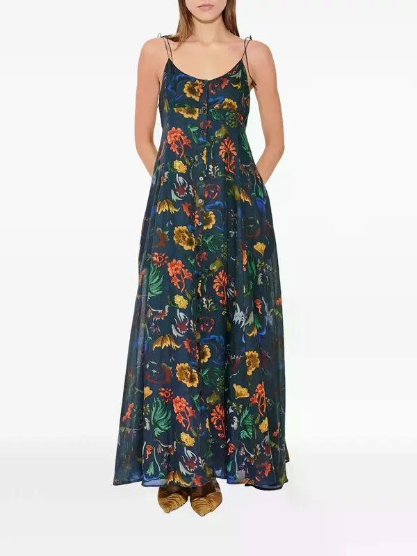 Rosie Assoulin High Garden Maxi Dress