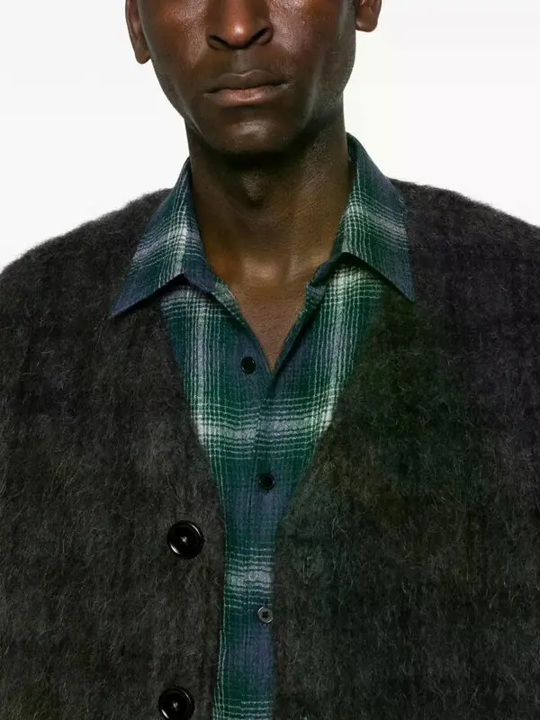 Our Legacy Checked Cardigan