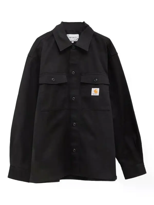Carhartt Work In Progress Kelly Chest-pockets Shirt Jacket - Black