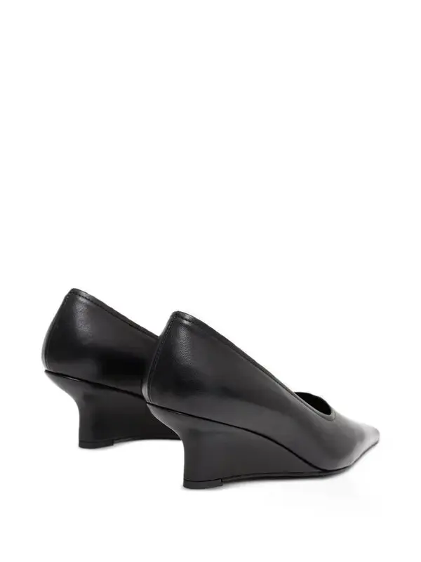TOTEME Sharp Nappa Wedge Pumps