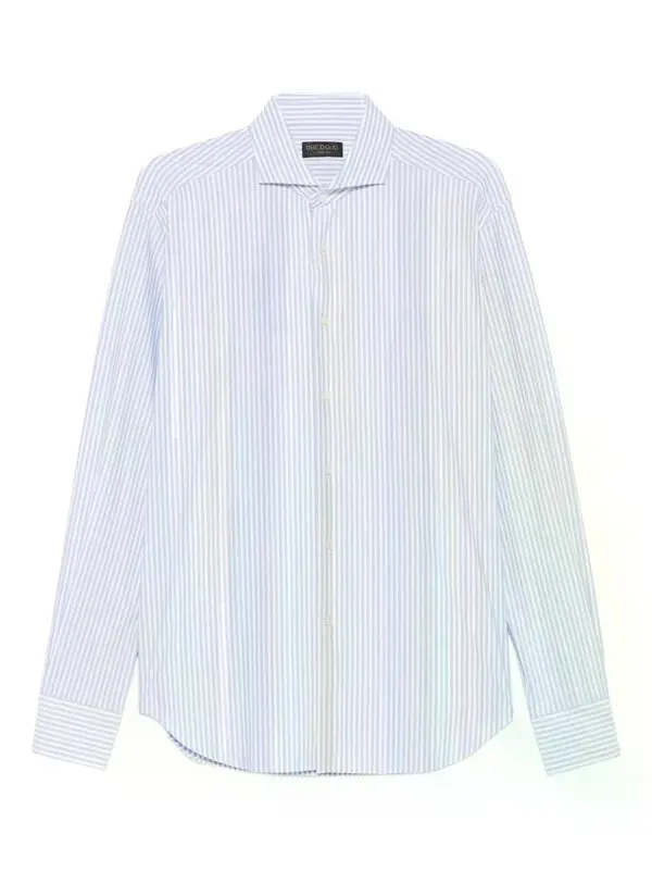 DELL'OGLIO Striped Shirt - Blue