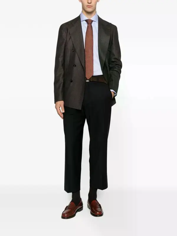 DELL'OGLIO Buttoned Long-sleeve Shirt