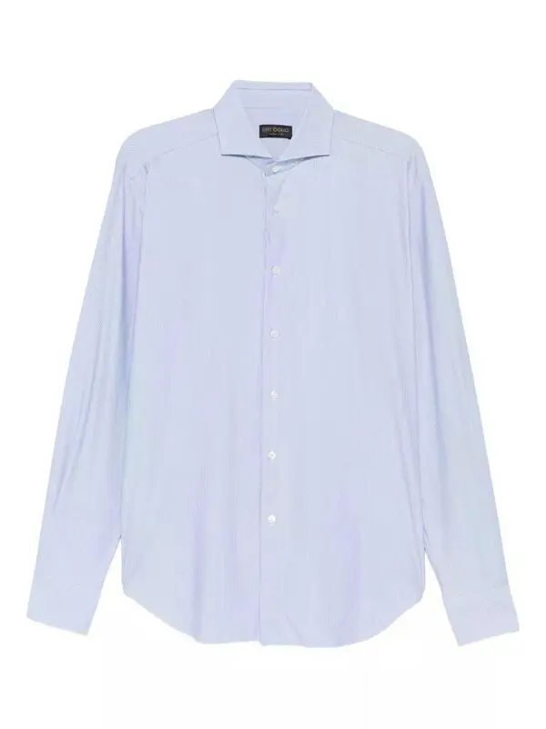 DELL'OGLIO Buttoned Striped Shirt