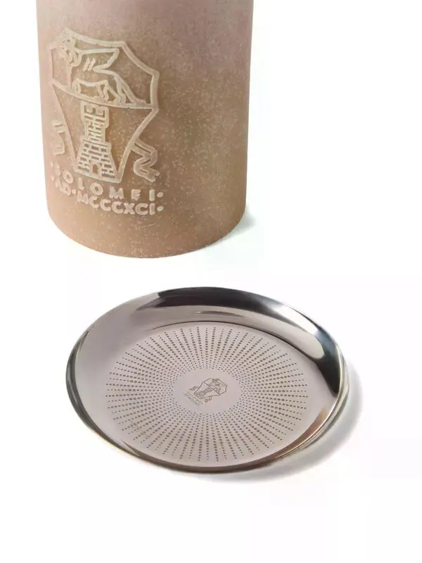 Brunello Cucinelli Embossed-steel Base Candle