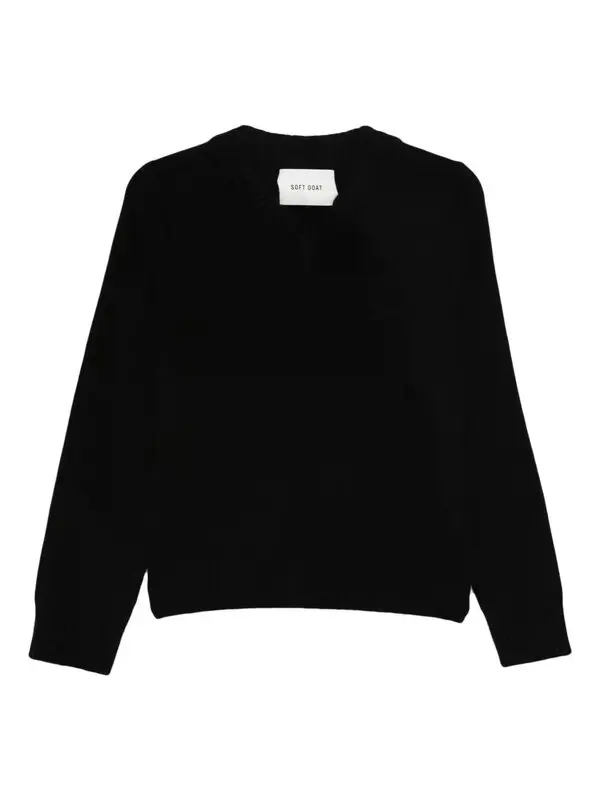 Soft Goat V-neck Sweater