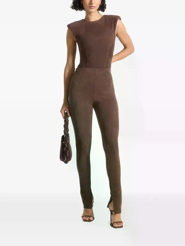 Manière De Voir Faux-suede Leggings