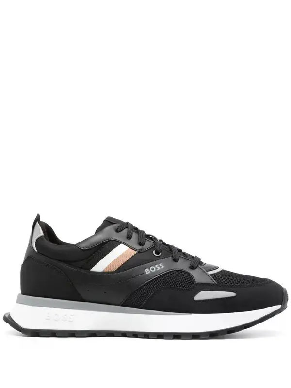 BOSS Striped Lace-up Sneakers