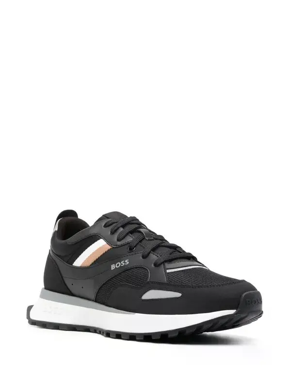 BOSS Striped Lace-up Sneakers
