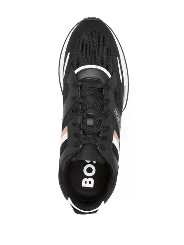 BOSS Striped Lace-up Sneakers