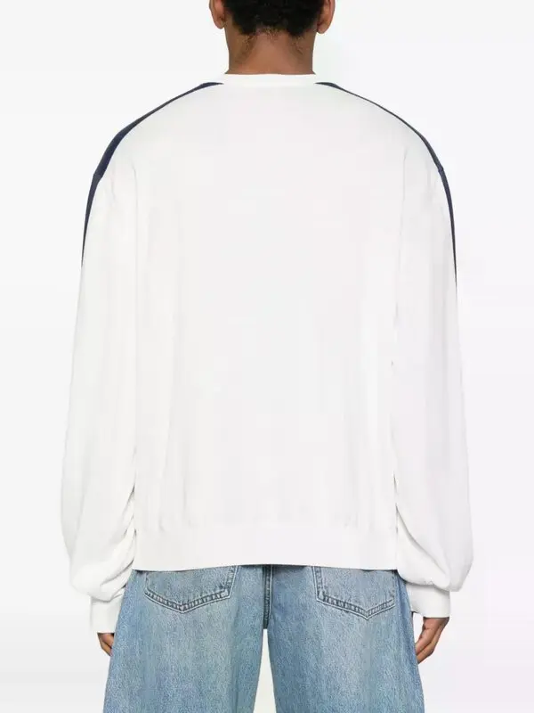 Balenciaga Logo-embroidered Sweater