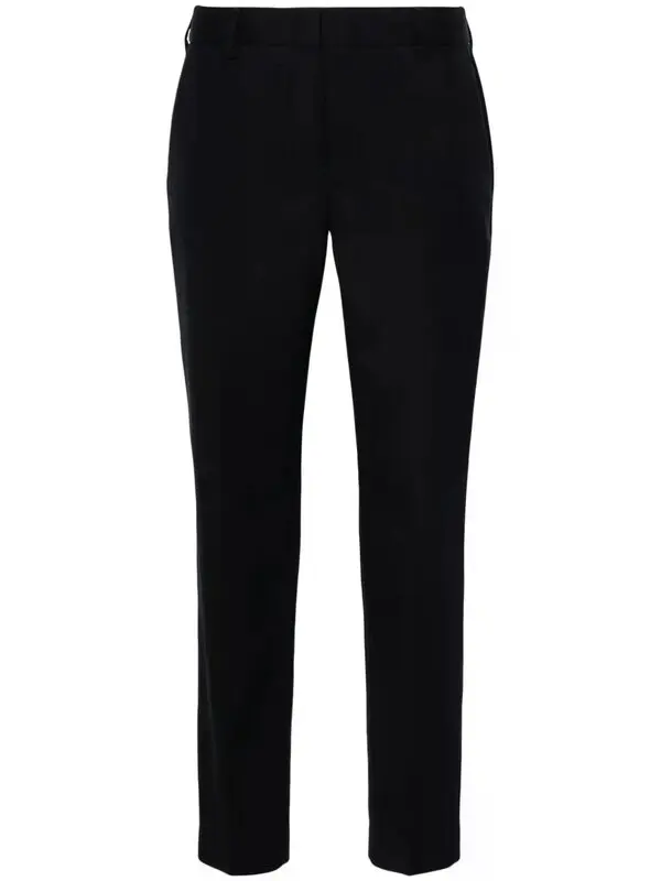 Paul Smith Pressed-crease Wool Trousers