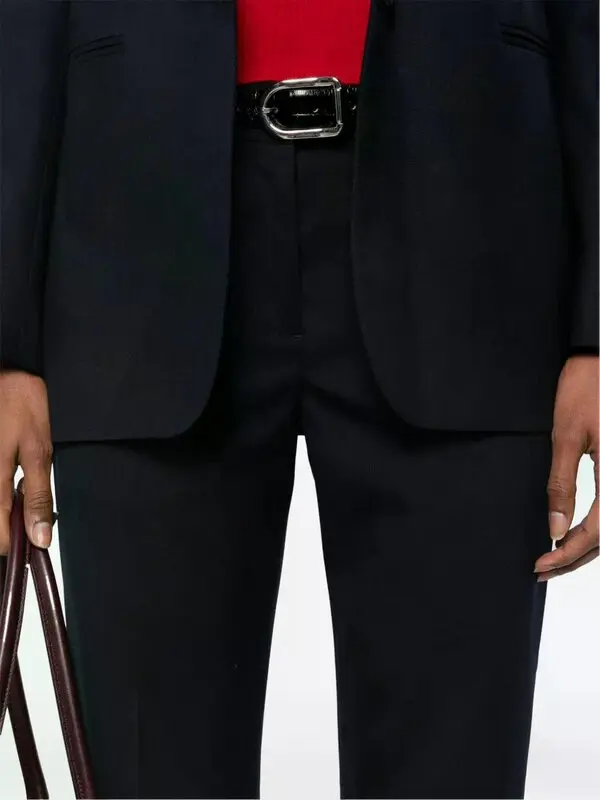 Paul Smith Pressed-crease Wool Trousers