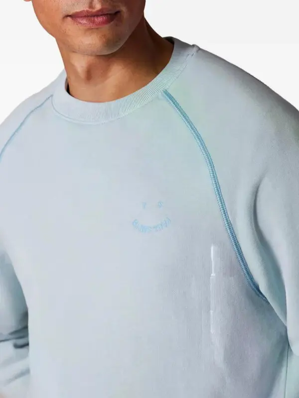 Paul Smith Embroidered-logo Sweatshirt - Blue