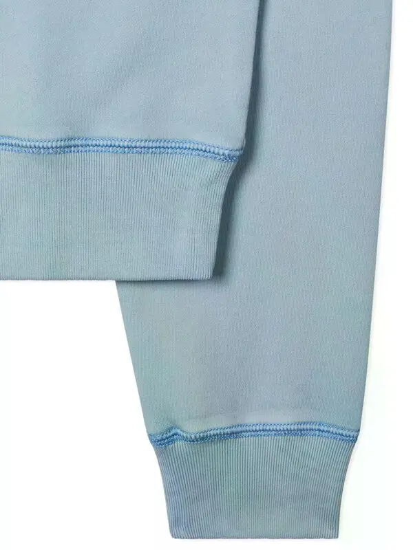 Paul Smith Embroidered-logo Sweatshirt - Blue