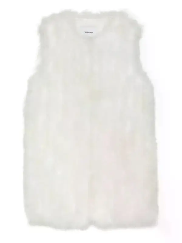 YVES SALOMON Feather Gilet