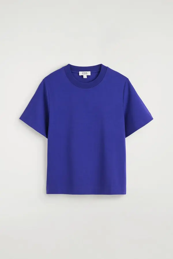 Cos Clean Cut T-shirt - Blue